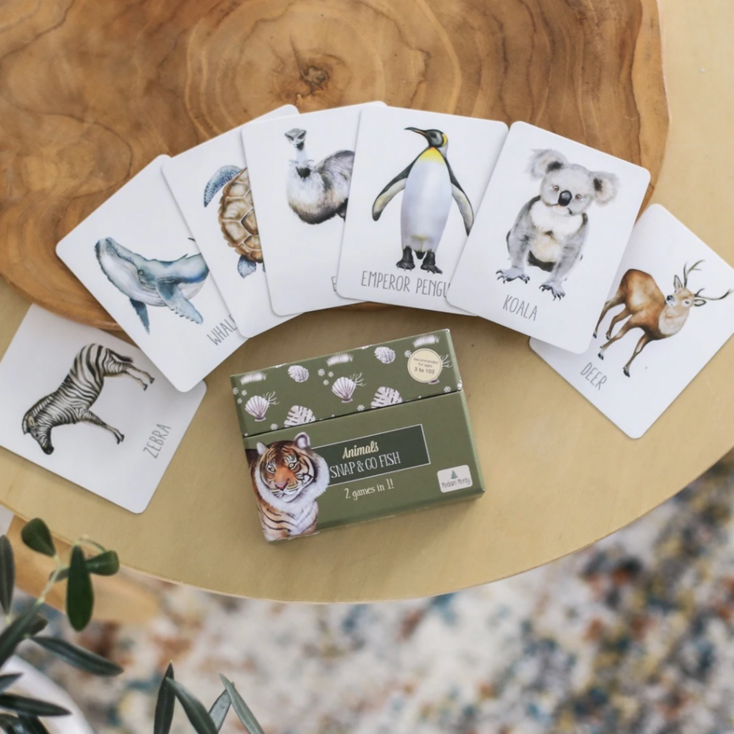 MODERN MONTY - Animals Snap & Go Fish – FOUND by Flynn